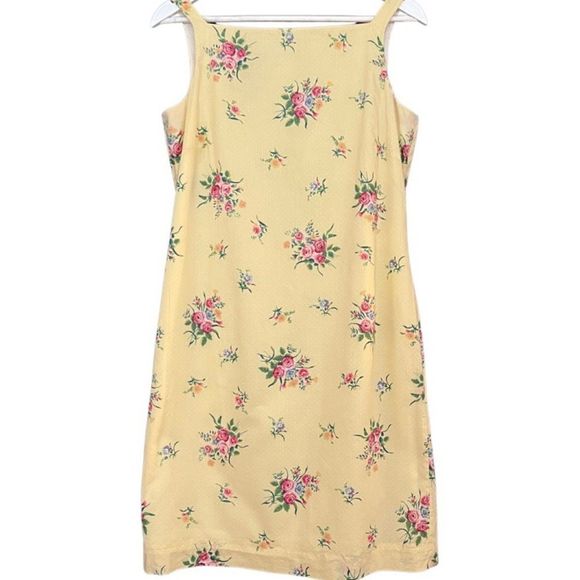 Lauren Ralph Lauren | Dresses | Laurenralph Lauren Lemon Yellow Sheath ...